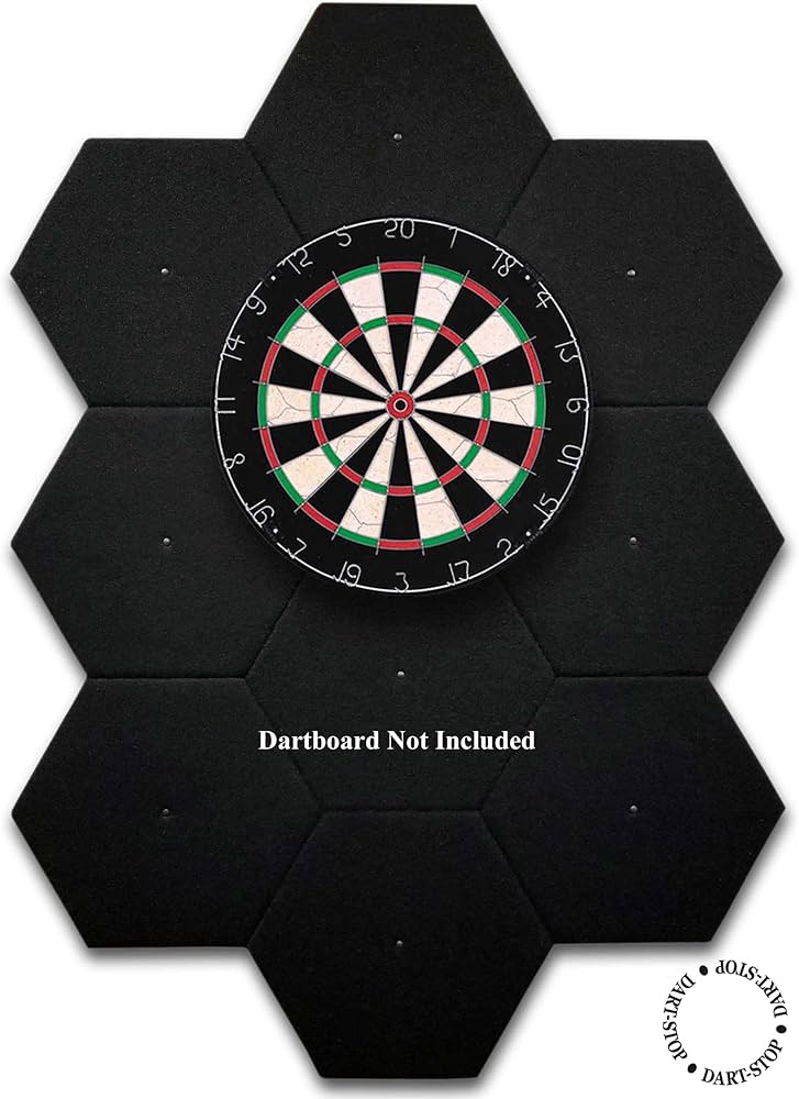 Professional Dart Board Backboard Octagonal | Wall Protector: Ultimate ...